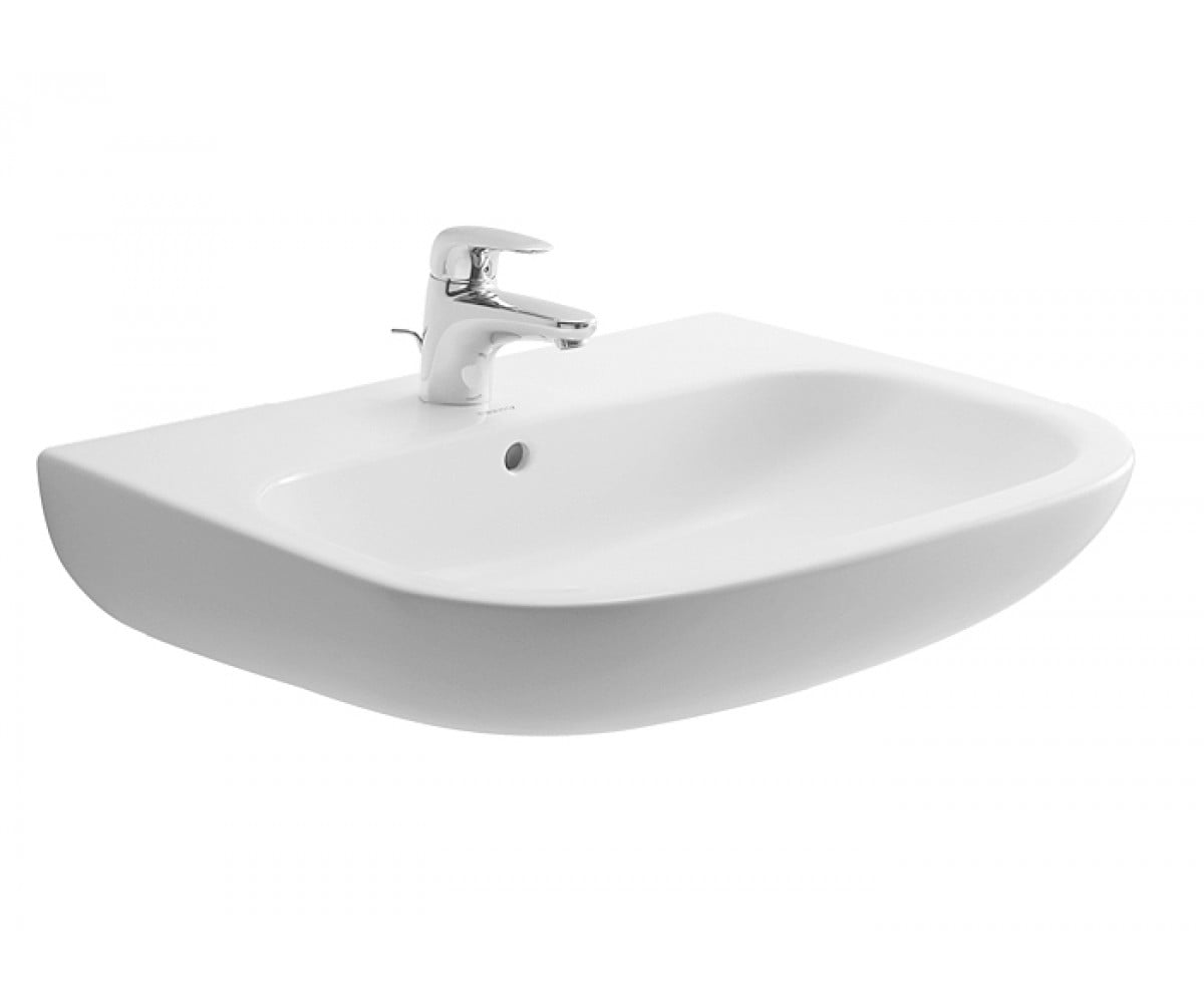 умивальник з переливом 550 мм DURAVIT D-CODE 23105500002 DURAVIT D-CODE ...